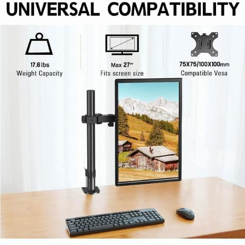 Jual bracket monitor meja 13 - 27 inch stand jepit - Jakarta Timur ...