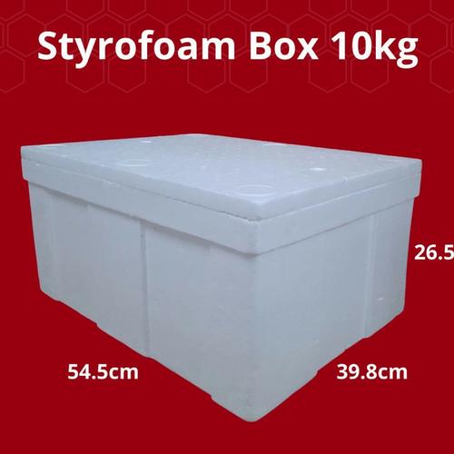 Jual styrofoam sterofoam steropom box ikan pempek ukuran 10 kg lampung ...