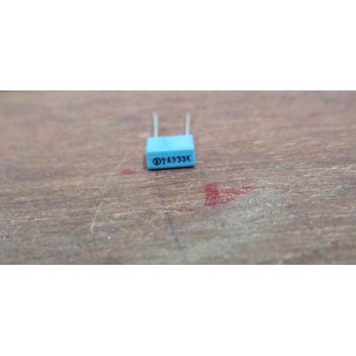 Jual Kapasitor Capacitor MKM 33nF 100V 333J 33 nF Pitch 5mm Capasitor ...