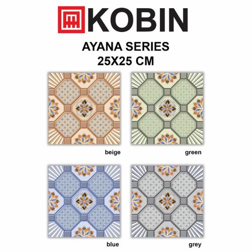 Jual Keramik Kobin Ayana Series uk. 25x25 cm Matt - Grey, 25 x 25 cm ...