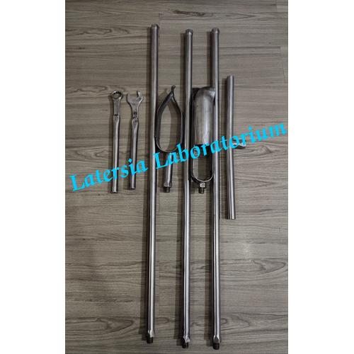 Jual Alat Bor Sampling/Sampler Tanah Murah-Soil Sampling Tanah 3 Meter ...