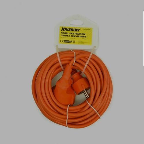 Jual Kabel Ekstensi Krisbow Extension Colokan Listrik Panjang 10 Meter ...
