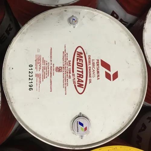 Jual oli OIL Oli meditran SX PLUS 15w - 40 drum pertamina - Kota ...