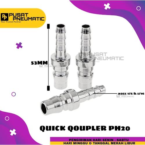 Jual QUICK COUPLER Type PH20 untuk + Coupler Cowo - Jakarta Barat ...