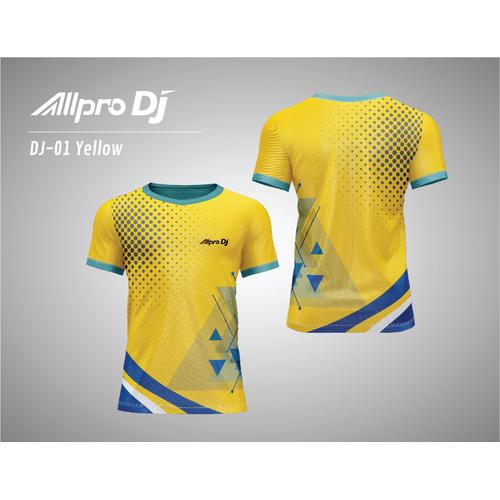 Jual ALLPRO DJ Kaos Sport Jersey TENIS MEJA Dj-01 - Kuning, M - Kab ...