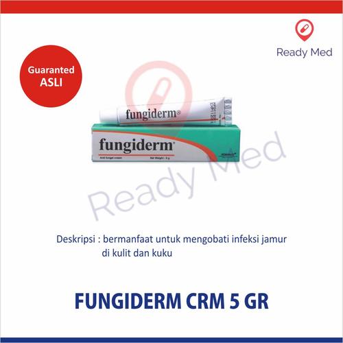 Jual FUNGIDERM CREAM 5gr, 10gr salep jamur pada kulit & kuku - 5 Gram ...