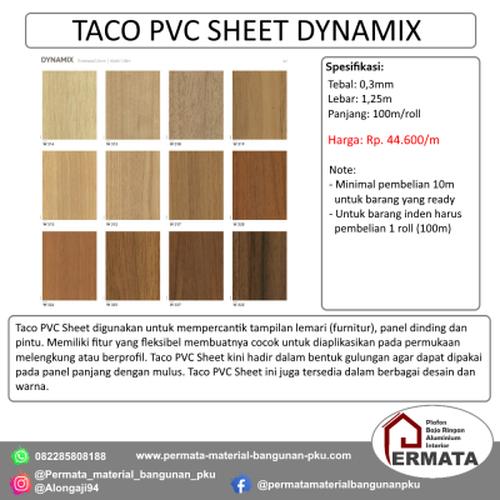 Jual TACO PVC SHEET DYNAMIX - Kota Pekanbaru - TOKO PERMATA MATERIAL ...