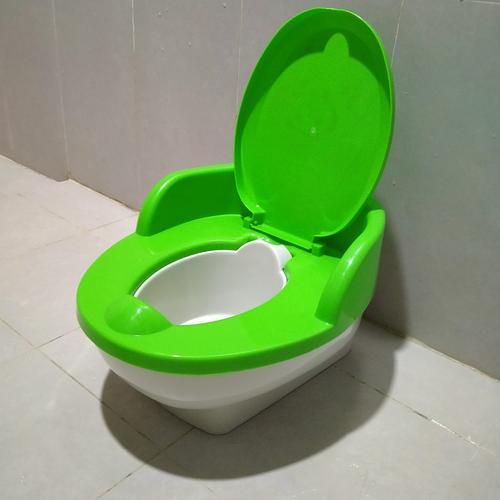 Jual Pispot Anak Bayi Balita Toilet Seat Potty Training Green Leaf ...