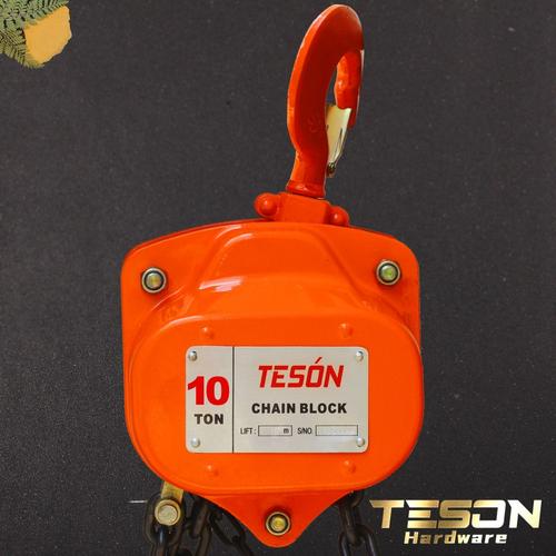 Promo Teson Chain Block 10 Ton x 10 Meter Takel Katrol Hoist Chainblock ...
