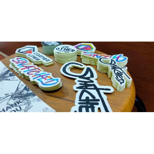 Jual Sticker Die Cut (Cutting Putus) Sticker Logo Cutting Bentuk custom ...