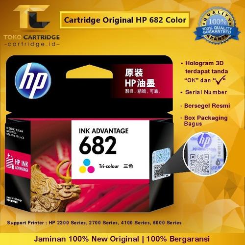 Jual HP 682 tricolor Original Ink Advantage Cartridge - 682 COLOR ...