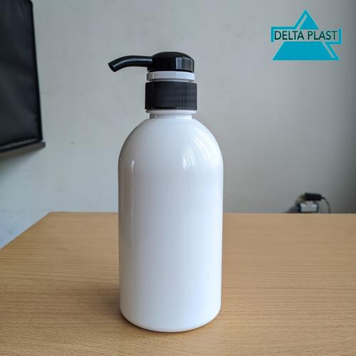 Jual Botol pump 500 ml oval putih - Pump hitam neck 33 - Kota Bekasi ...