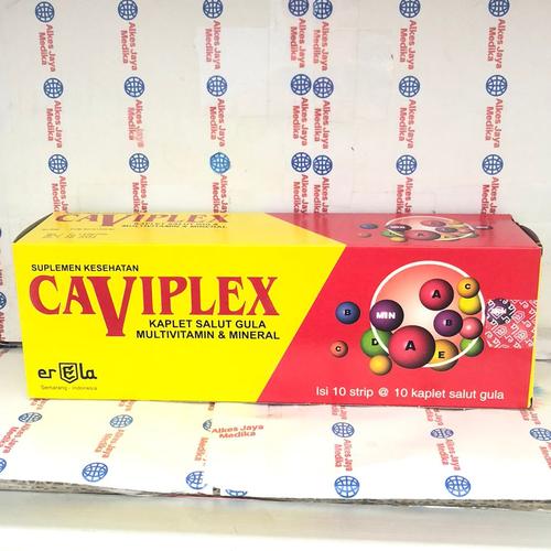 Jual Caviplex Box Isi 100 Kaplet - Vitamin Dan Mineral - Kota Tangerang ...
