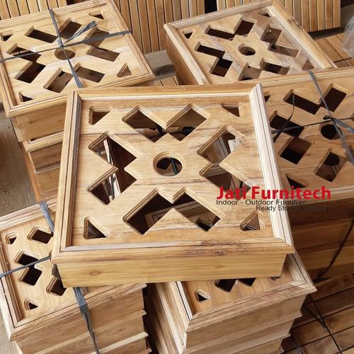 Jual Loster Minimalis Kayu Jati // Hiasan Dinding 40x40 - Tanpa Kassa ...