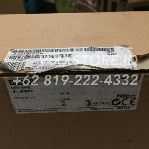 Jual SIEMENS HMI MP277 10" TOUCH 6AV6 643-0CD01-1AX1 - Kota Bandung ...