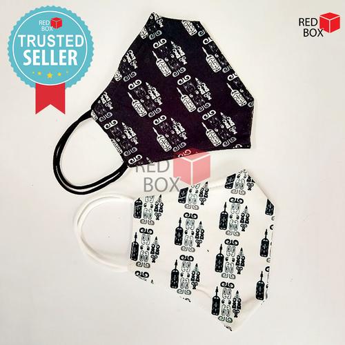 Jual Masker Sritex 3D Batik Kamoro 3 Ply Premium Kain Non Medis Lapis ...
