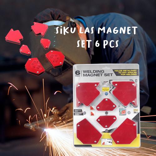 Promo Siku Magnet Untuk Las set 6PCS // Siku Las Magnetic Welding ...