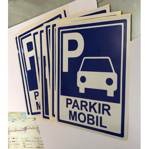 Jual Rambu sign stiker Parkir mobil menyala lampu jalan - Kota Surabaya ...