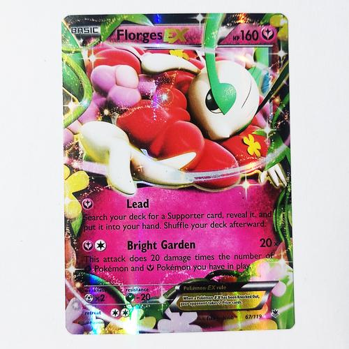 Jual Kartu Card Game (TCG) Pokemon - Florges EX 67/119 HOLO Phantom ...