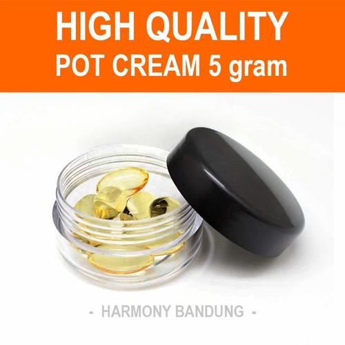 Jual pot cream jar 5gr 5g - Hitam Bulat - Kab. Bandung - HarmonyBandung ...