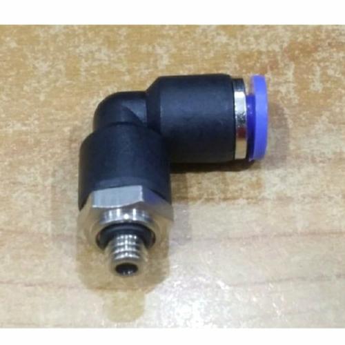 Jual Fitting Nepel Pneumatic Elbow Selang 4MM drat M6 INCH - Jakarta Barat - DEX TEKNIK | Tokopedia