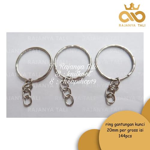 Jual ring gantungan kunci 20mm per gross isi 144pcs - Jakarta Barat ...