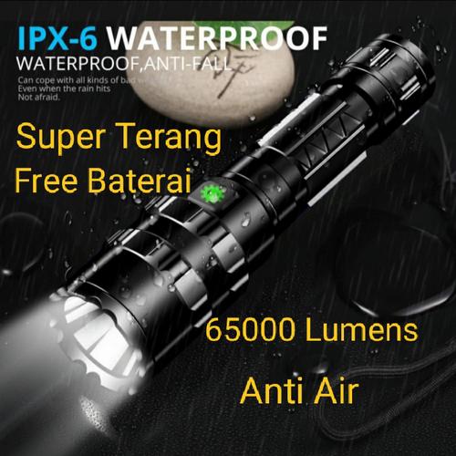 Promo senter led torch hunting xm lumens 65000 Led Super Terang - P50 ...