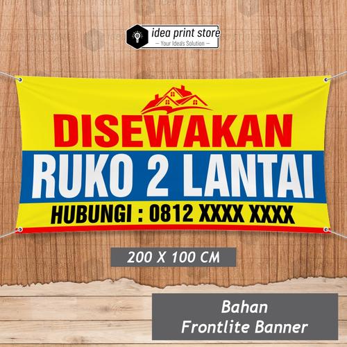 Jual SPANDUK DIJUAL 2X1M BANNER DIKONTRAKAN KOST MURAH CEPAT ...