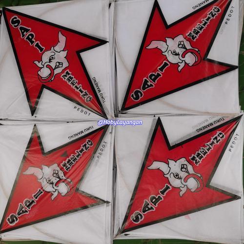 Jual layangan sukhoi petung lilitan - Motif Sapi - Kota Depok - Hoby ...