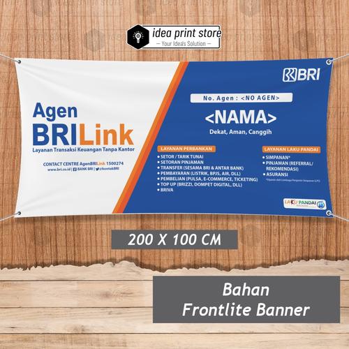 Jual SPANDUK BRILINK 2X1M BANNER BANK BRI MURAH CEPAT IDEAPRINTSTORE ...