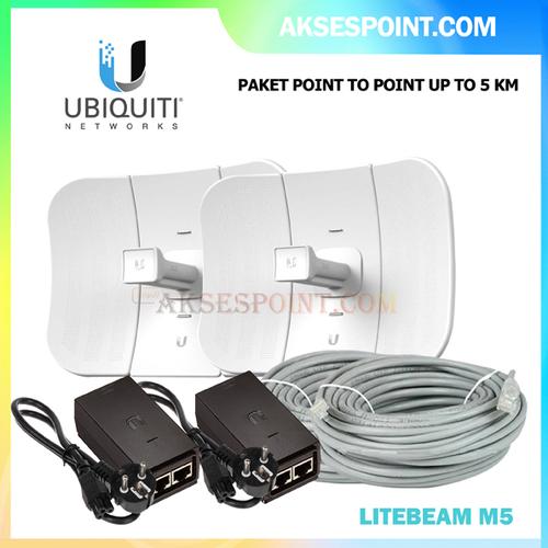 Jual Paket Point to Point LItebeam M5 full setting up to 3 KM - Tanpa ...