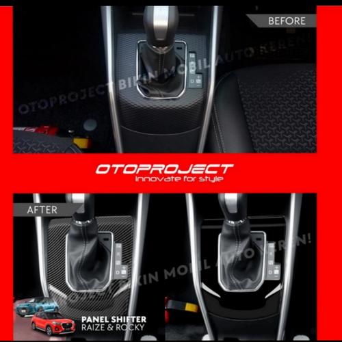 Jual Panel Shifter Toyota Raize Daihatsu Rocky Cover Transmisi Matic ...