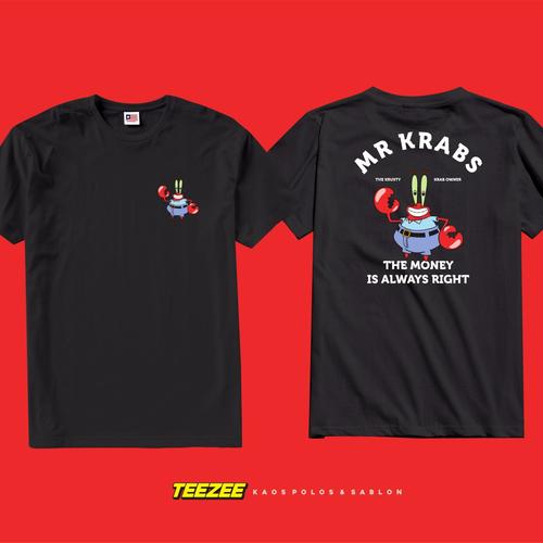 Jual Mr Krab / Tuan Krab / Spongebob Squarepants - Hitam, XL - Kab ...