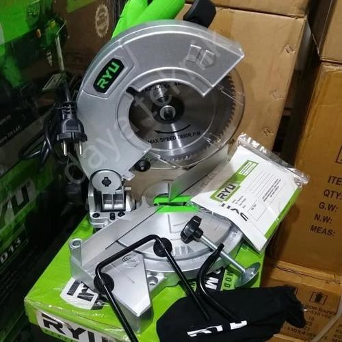 Jual RYU RMS 180 Mesin Potong Alumunium Kayu Miter Saw 7 inch / Miter ...