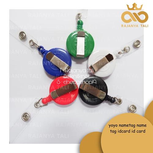 Jual yoyo nametag name tag idcard id card - Hitam - Jakarta Barat ...