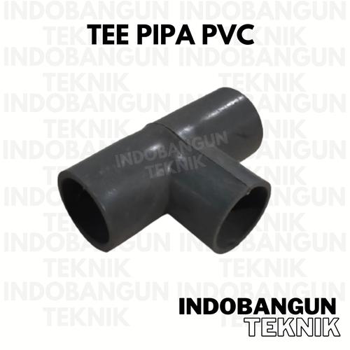 Jual Tee Polos Letter T Pipa PVC Sambungan Pipa T PVC - 3/4" - Kab ...
