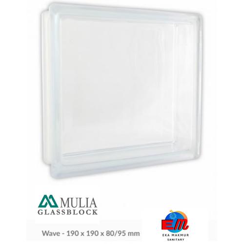 Jual GLASS BLOCK/ GLASSBLOCK/ GLASS BLOK MULIA MAGNA WAVE 9.5CM ...