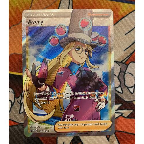 Jual Pokemon TCG Chilling Reign Avery Full Art - Kota Pekanbaru ...