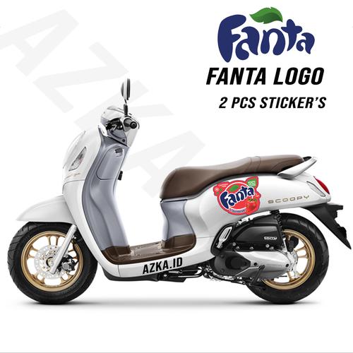 Jual STICKER FANTA/LOGO FANTA STICKER/STICKER SCOOPY/STICKER VESPA ...