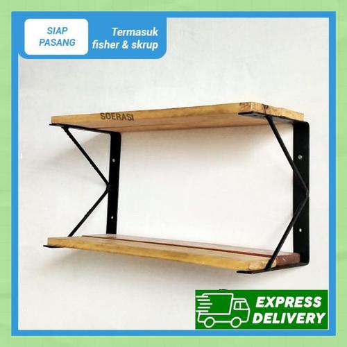 Jual Rak Dinding Besi Rak Bunga Susun Besi Minimalis Serbaguna ...