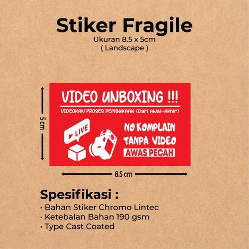Jual stiker label fragile / jangan dibanting - Jakarta Utara - LOGO'S ...