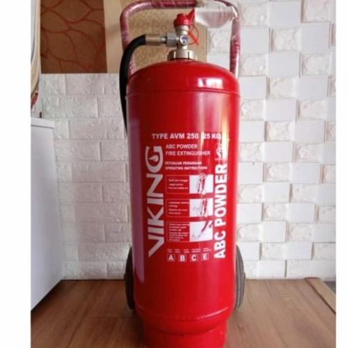 Jual Apar viking 25 kg abc powder type avm 250. 25 kg+trolly pemadam ...
