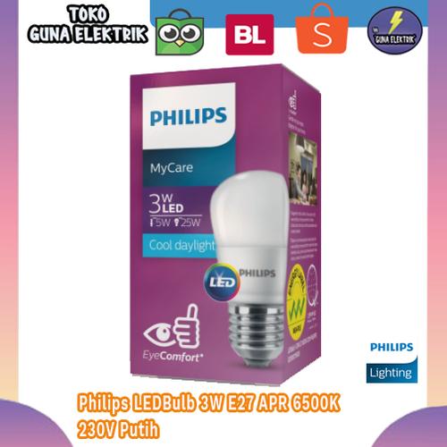Jual LED Bulbs Philips Mycare 3W Putih - Kuning 3000K - Kota Tangerang ...