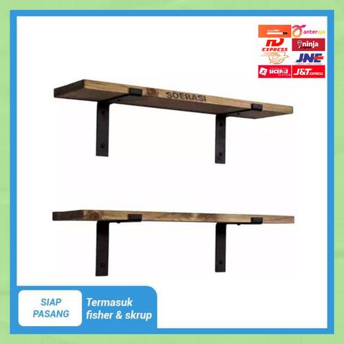 Jual Rak Besi Siku Tempel Dinding Rak Bunga Besi Rak Dinding Minimalis ...