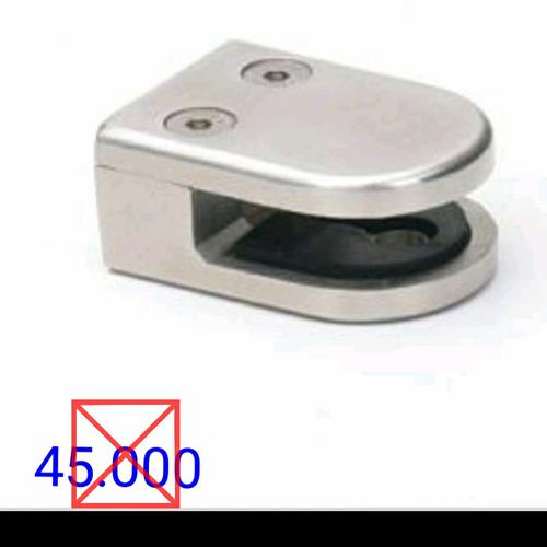 Jual Jepit kaca STA glass clamp stainless steel 304 - oval - Jakarta ...