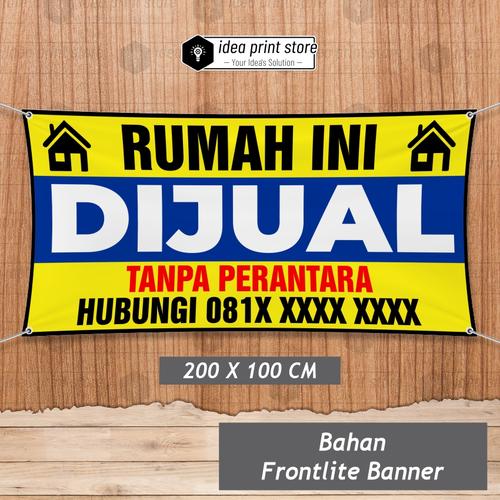 Jual SPANDUK DIJUAL 2X1M BANNER DIKONTRAKAN KOST MURAH CEPAT ...