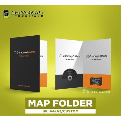 Jual Map Holder Desain custom Full colour F4 - Kab. Badung - Balistars ...