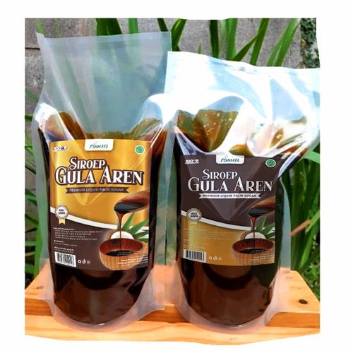 Jual Sirup Gula Aren Premium | Arenga Palm Syrup Pinnata Kemasan Pouch ...