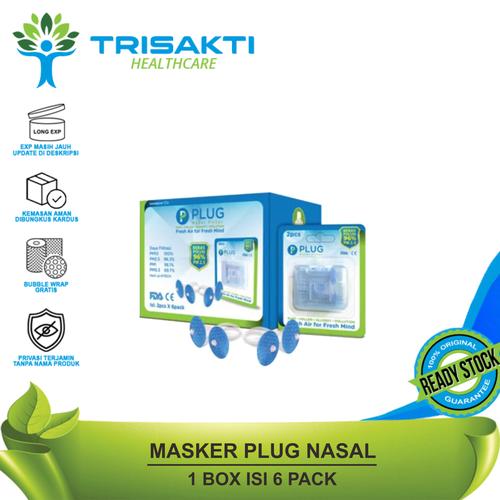 Jual PLUG NASAL FILTER MASKER HIDUNG ANTI BAKTERI 1BOX - Jakarta Barat ...