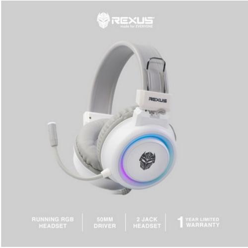 Jual Rexus F30 Gaming Headset Vonix Headphone - REX-F30 Free splitter ...